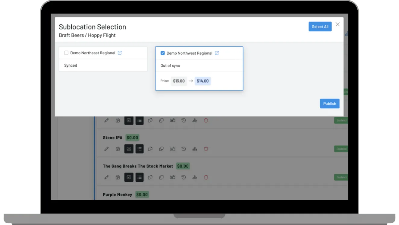 Manager Dashboard | GoTab Products & Features
